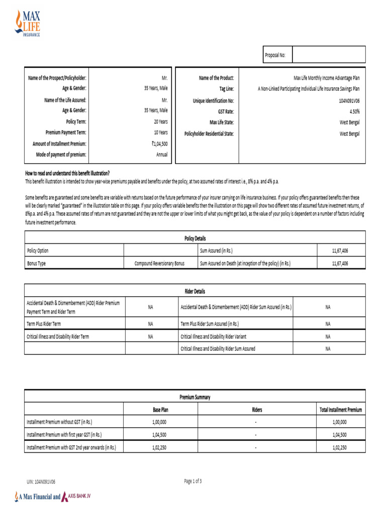 Max Miap | PDF | Life Insurance | Insurance