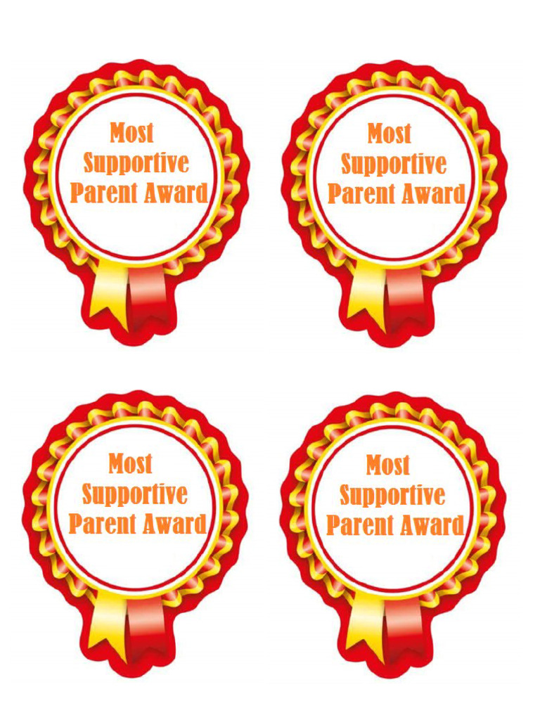 Ribbons Outstanding Parents | PDF
