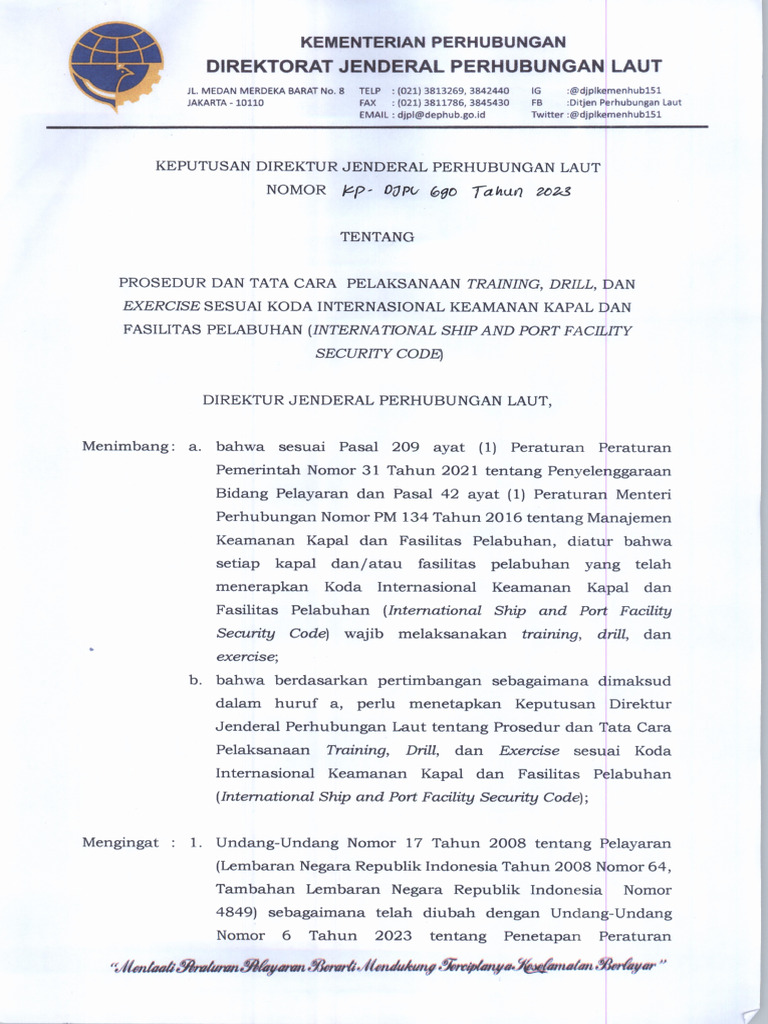 Kepdirjen TDE 2 | PDF