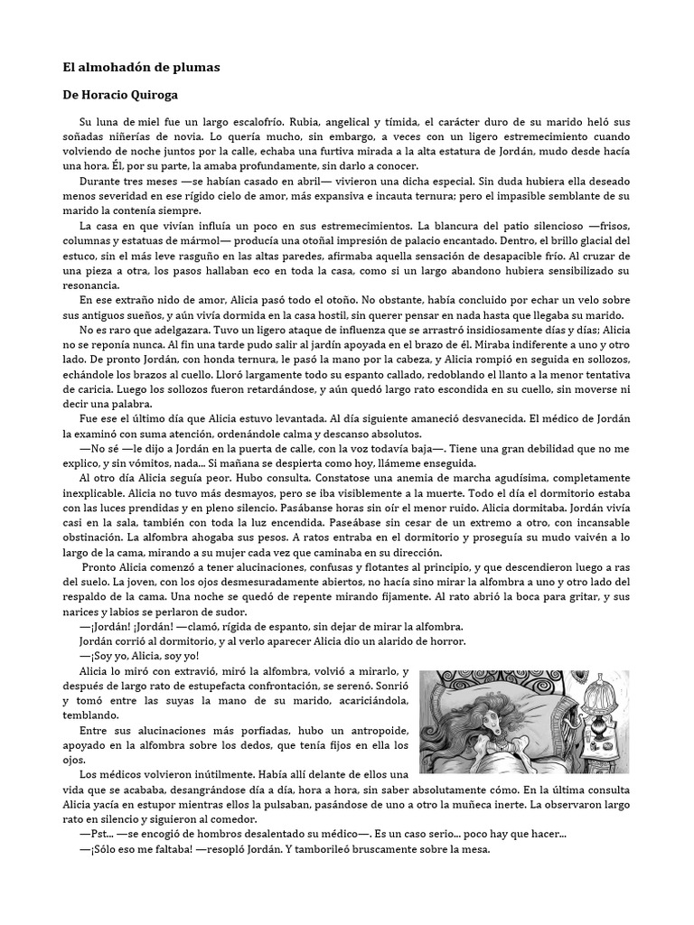 El Almohadón de Plumas | PDF