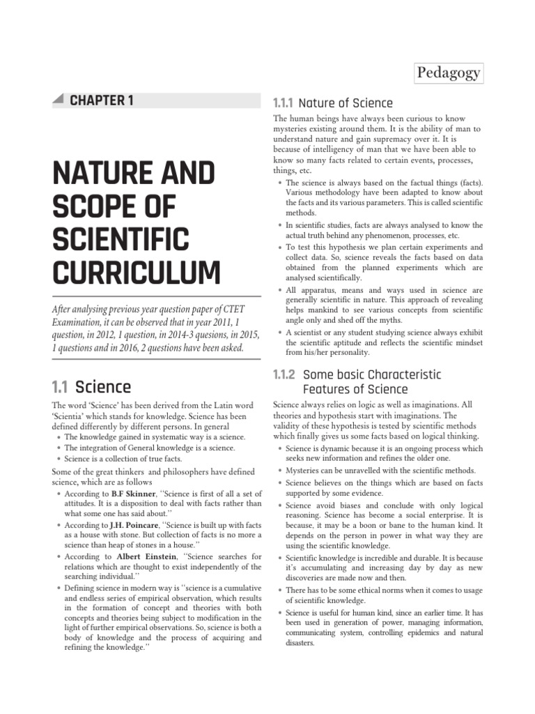 Science Pedagogy | PDF | Science | Theory
