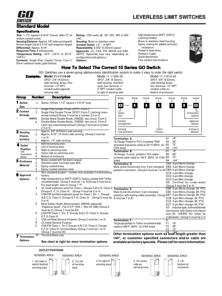 GO Switch | Download Free PDF | Switch | Electrical Connector