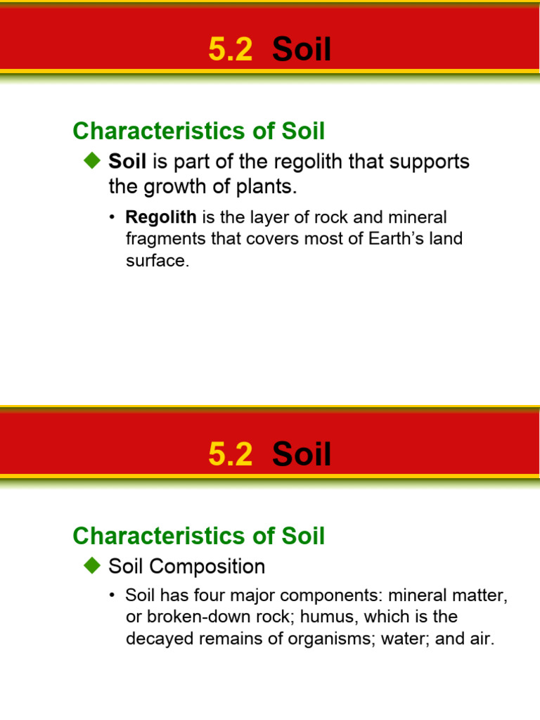 Soil | PDF | Soil | Organic Matter