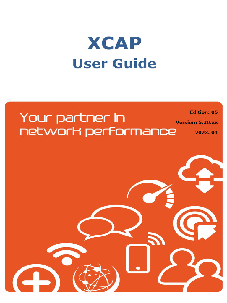 XCAP User Guide 5.30.xx (Rev5) - 230109 | PDF | Installation (Computer Programs) | Icon (Computing)