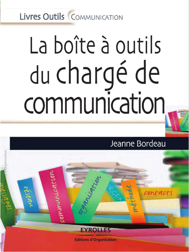 La Boîte À Outil Du Chargé de Communication - Eyrolles (Eyrolles) | PDF