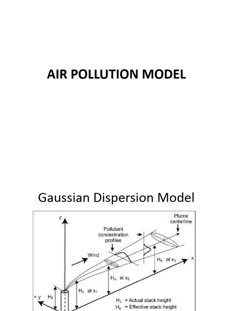 Gaussian Dispersion for Scientists | PDF | Gases | Earth Sciences