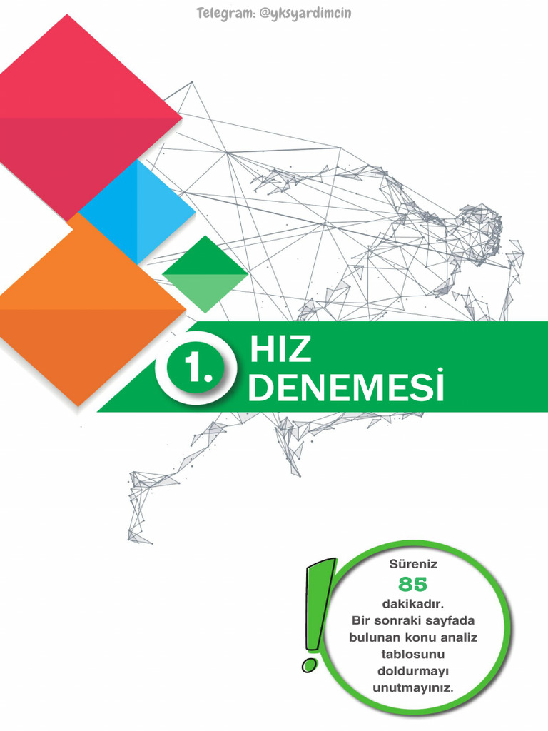 Hız Ve Renk Yayınları - AYT Matematik - 20'li Deneme | PDF