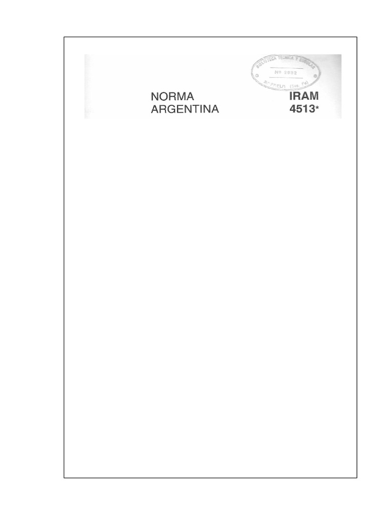 Norma IRAM 4513 (Indicación de Cotas y Tolerancias. Principios Generales) | PDF