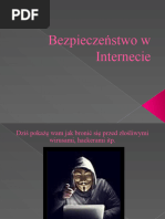 Bezpieczeństwo W Internecie | PDF