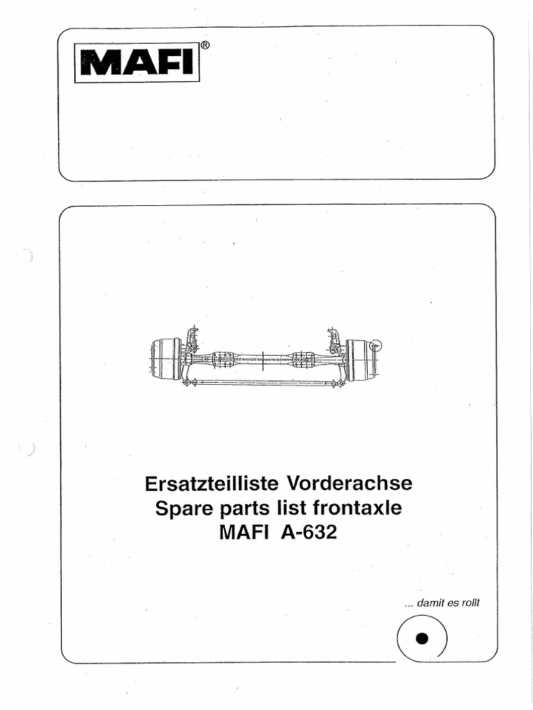 Front Axle (8) MAFI | PDF