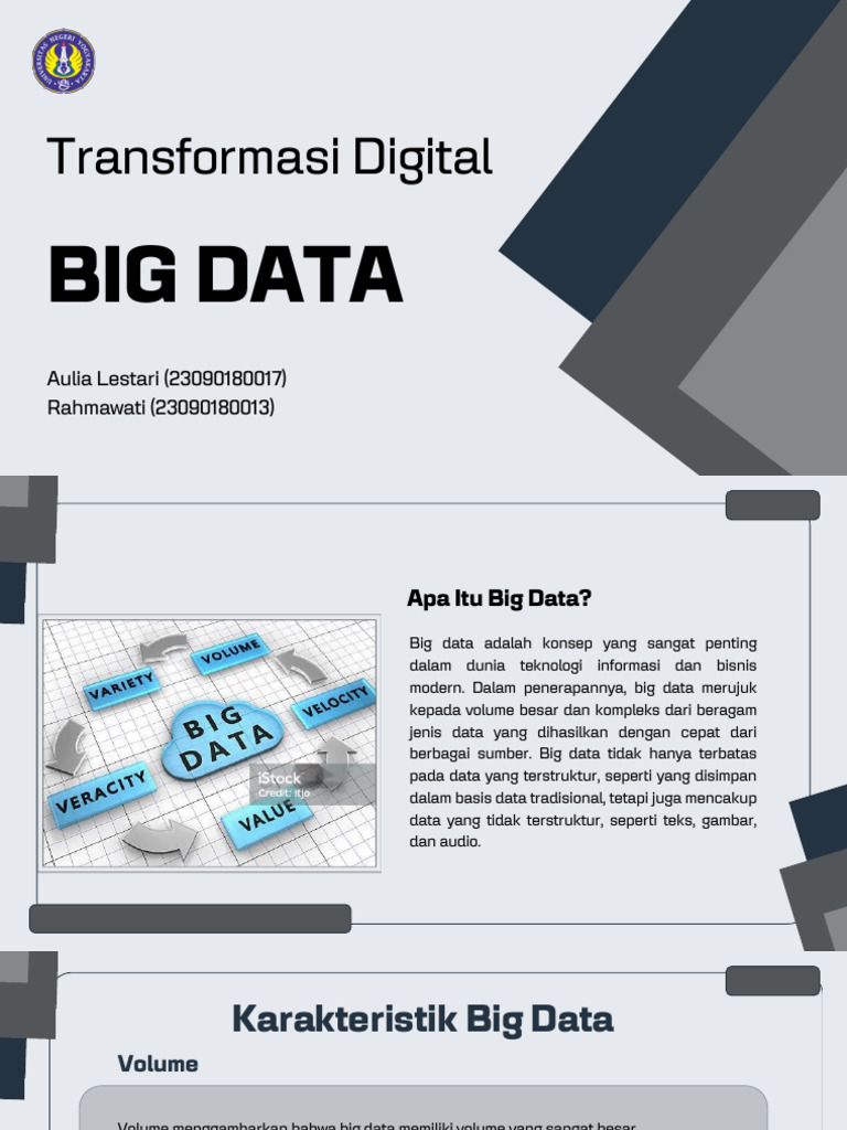 Big Data - Transformasi Digital (Edited) | PDF