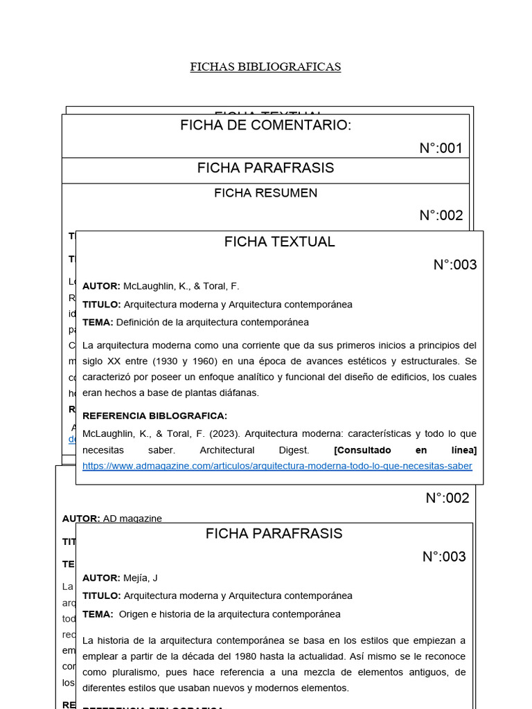 Fichas Bibliograficas | PDF | Minimalismo | Las artes