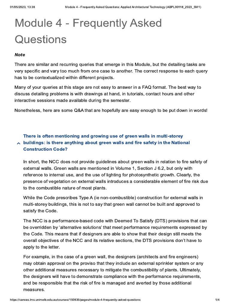 Module 4 Frequently Asked Questions Pdf