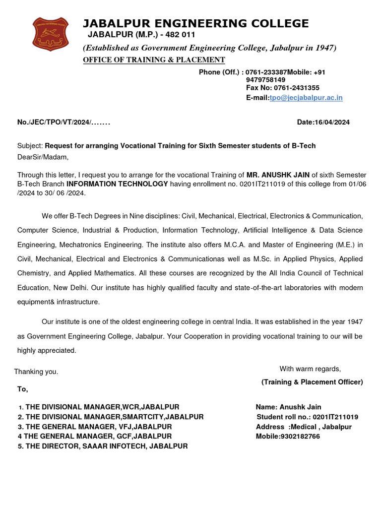Anushk Training | PDF | Engineering | Mechanical Engineering