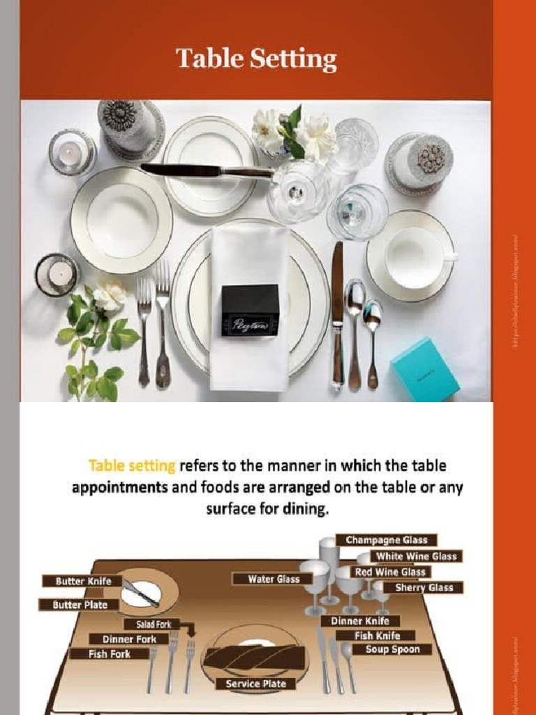 Table_setting_presentation | PDF