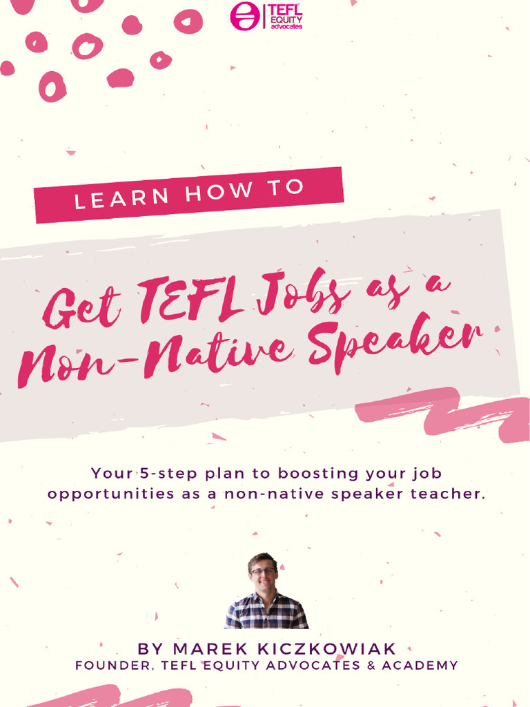 TEFL Job Guide for Non-Native Speakers | PDF | Foreign Language | Learning