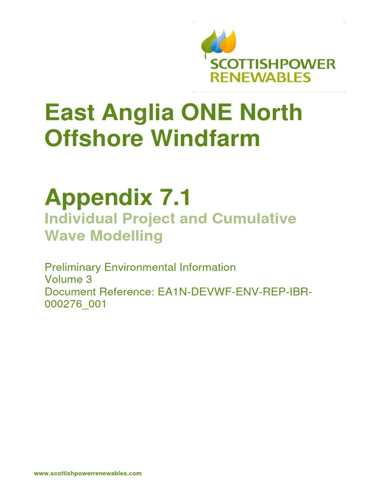 EA1N_PEI_Chapter_07_Appendix_7-1_Individual_Project_and_Cumulative_Wave_Modelling | PDF | Deep ...