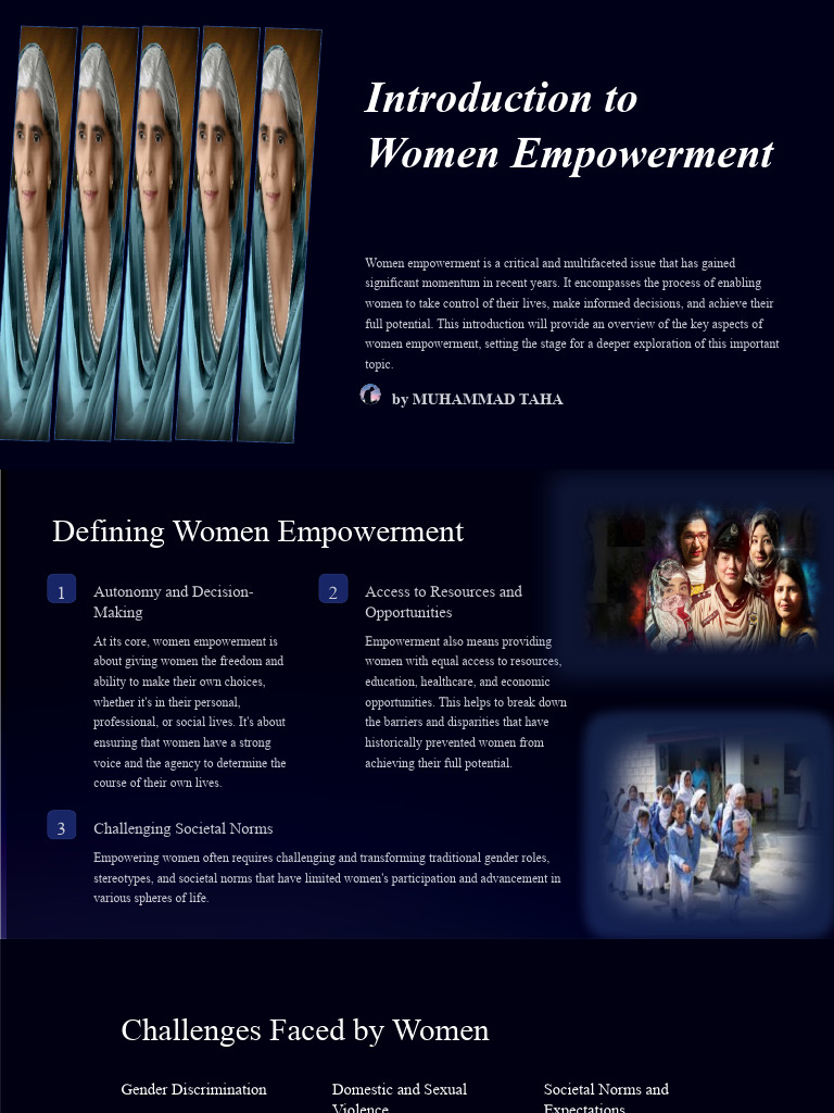 Introduction to Women Empowerment | PDF | Empowerment | Woman