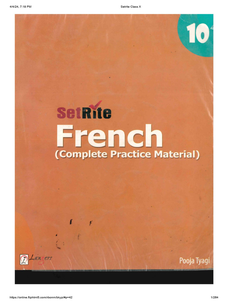 Setrite Class X | PDF