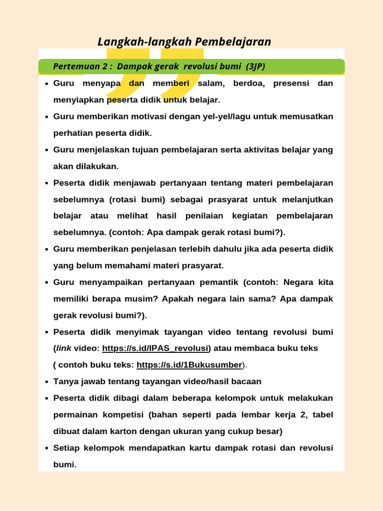 4308 - Pertemuan 2 Langkah Pembelajaran - Sumarni Sumarni 2 | PDF | Karier & Perkembangan ...
