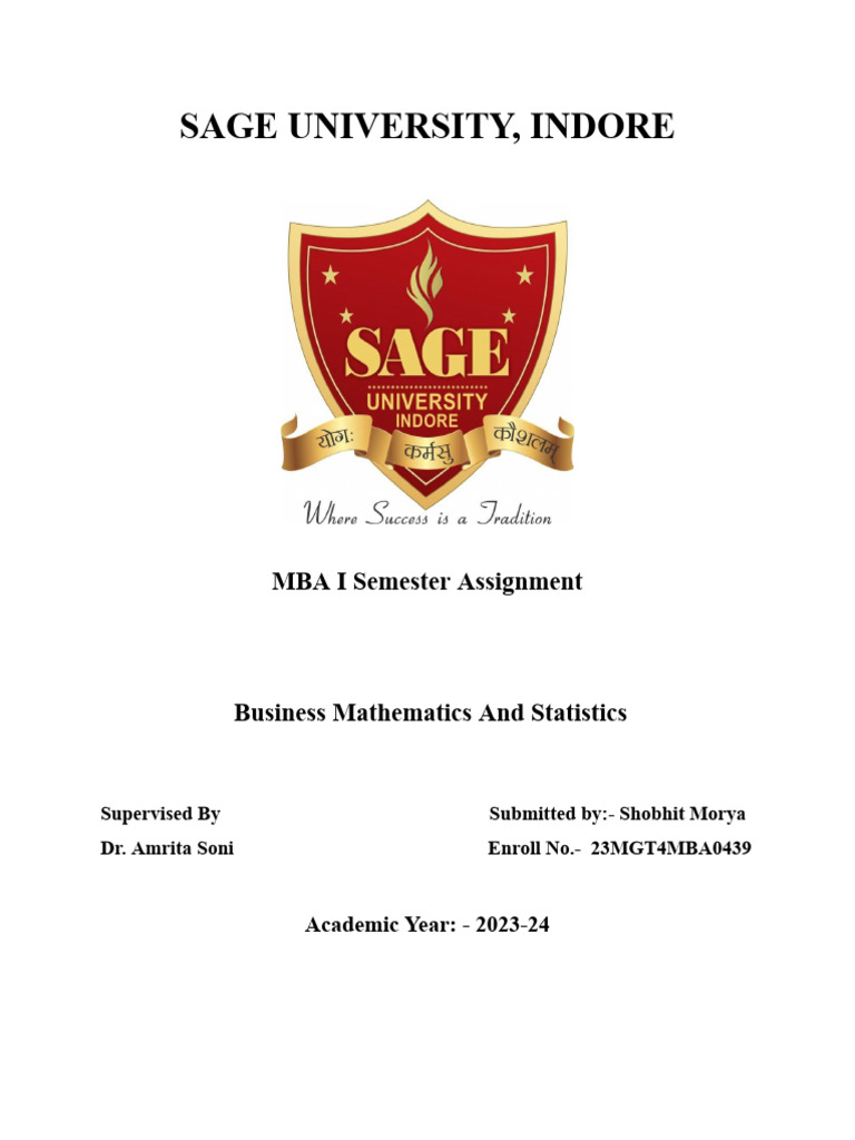 Am Assignment Front Page Pdf 