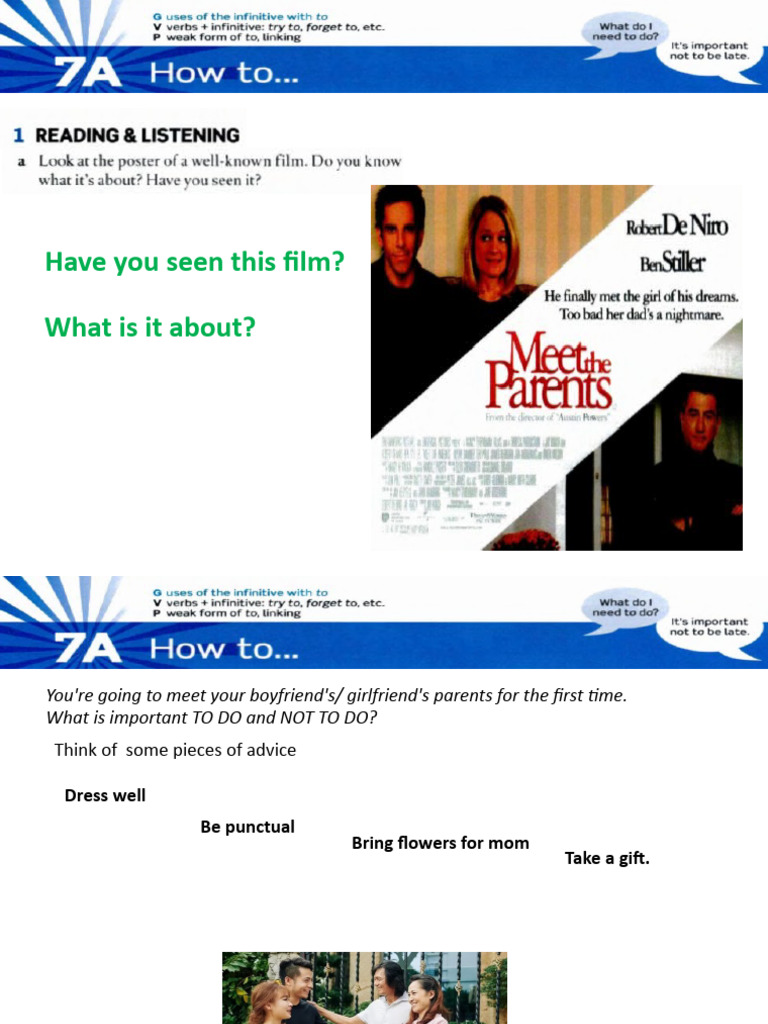 Ef2 - Unit 7a | PDF | Verb | Linguistics