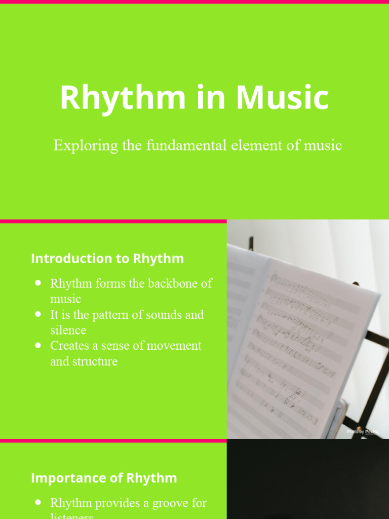 Rhythm In Music Pdf