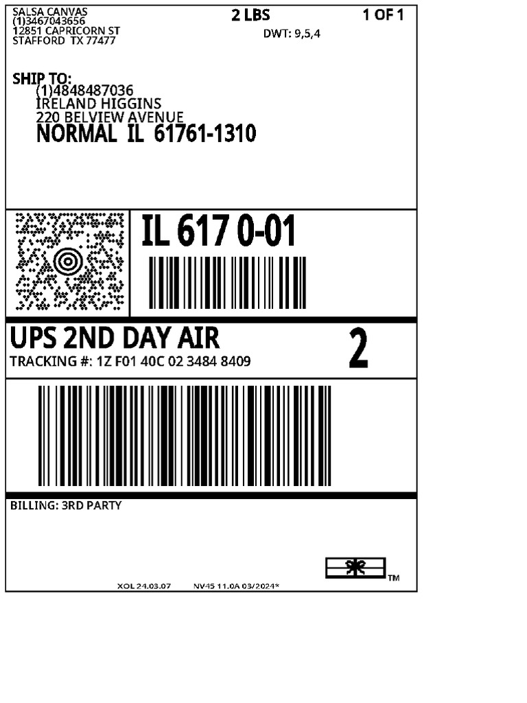 03-10 - 01-26-01 - Shipping Label | PDF