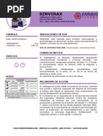 Prospecto-INMUFLU TBS - JAB | PDF | Sistema inmune | Linfocitos