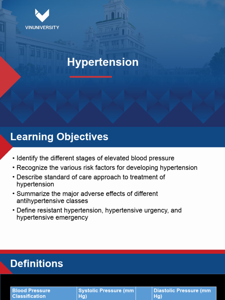Hypertension | PDF | Hypertension | Causes Of Death