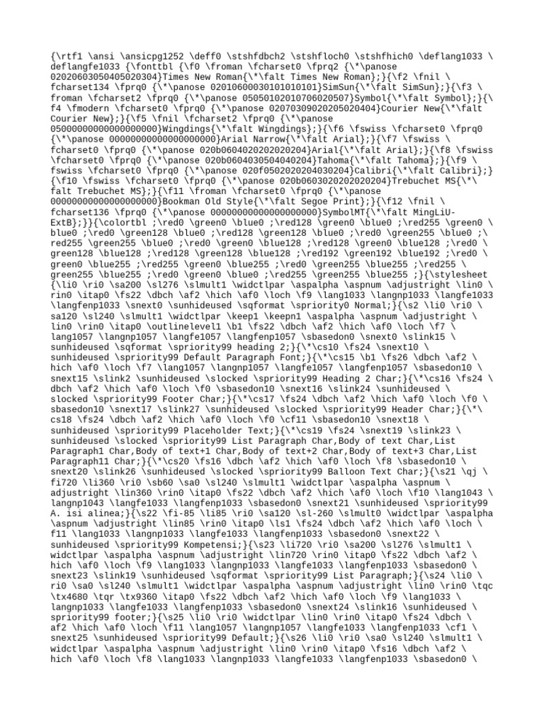 Document Formatting Guide | PDF | Html | Hyperlink