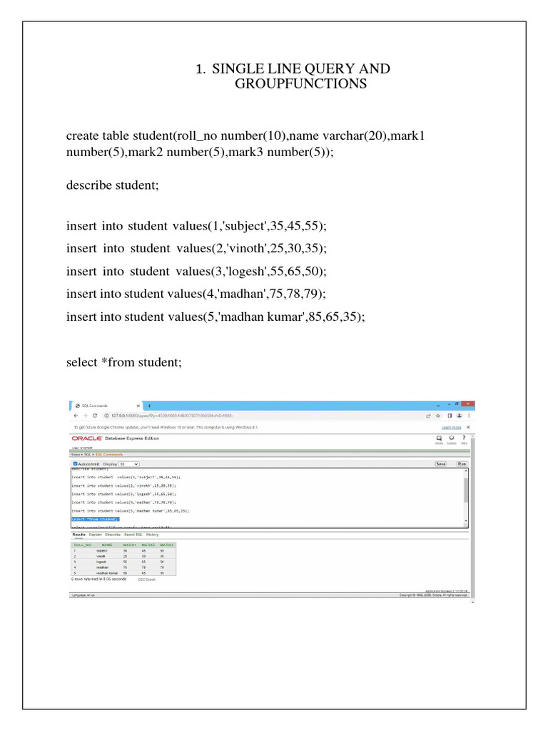 Ii Bca DBMS | PDF | Pl/Sql | Information Retrieval