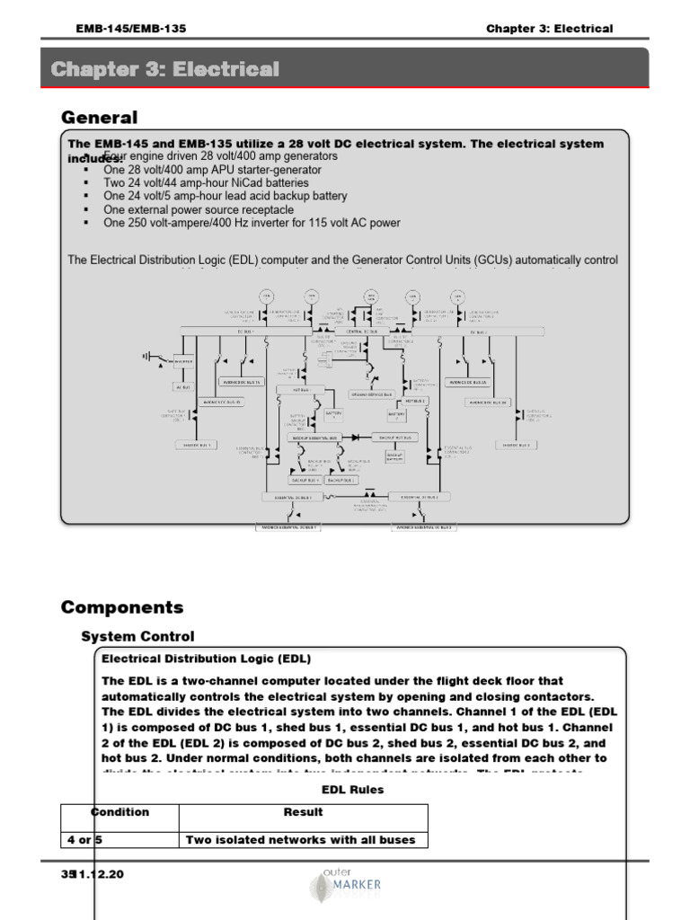 chapter-03-electrical-system | PDF | Electric Generator | Direct Current