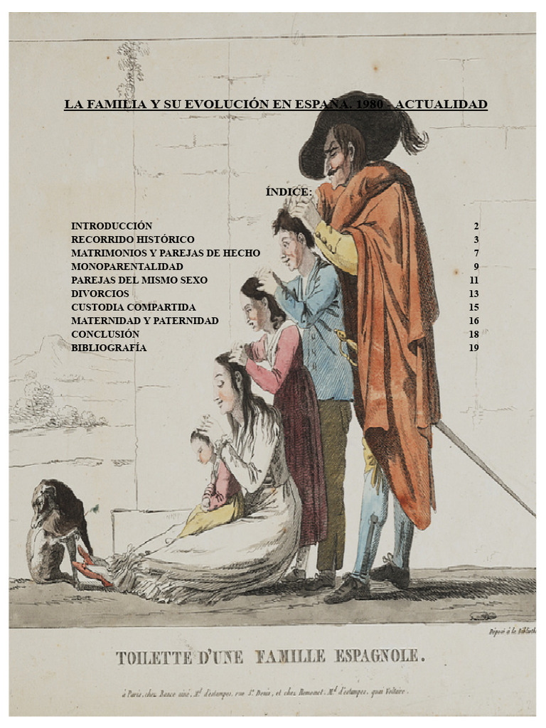 Evolución Familiar en España: 1980-Actualidad | PDF | Familia | El ...