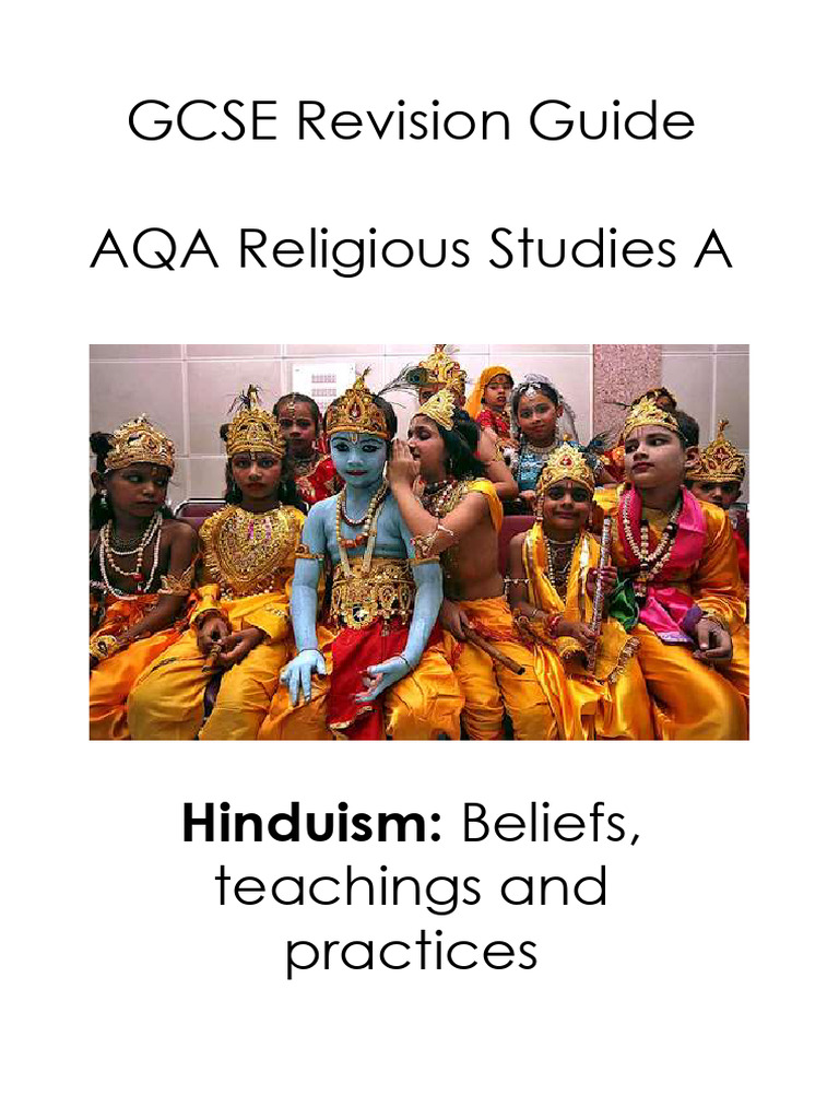 Y11-AQA-HINDUISM Gcse | PDF | Brahman | Ātman (Hinduism)