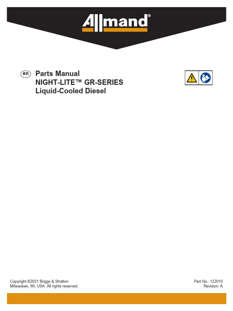 Light Tower Parts Manual | Download Free PDF | Axle | Screw