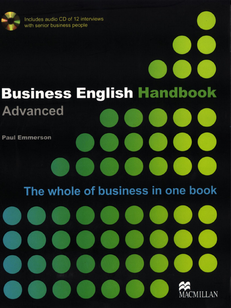 Business English Handbook Advanced With Key | PDF