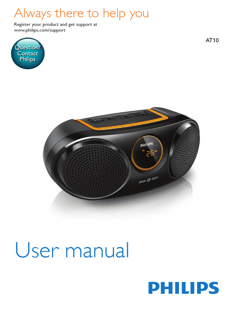 Boxa AT10 Philips | Download Free PDF | Bluetooth | Usb