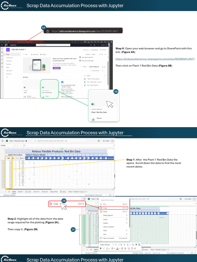 Scrap Data Accumulation Process How-To Guide 1 | PDF | Computer File | Data Management