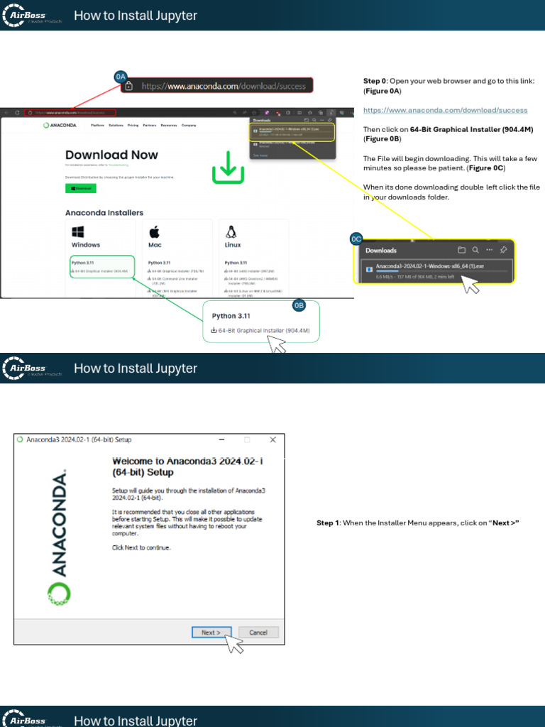 Install Jupyter with Anaconda | PDF | Software | Computing
