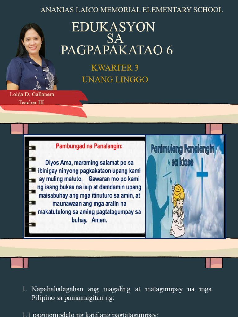 Q3 Week 7 Esp | PDF