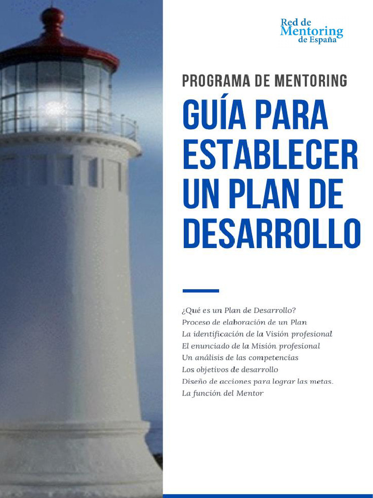 Guia para Elaborar Un Plan de Desarrollo Red Mentoring | Descargar ...