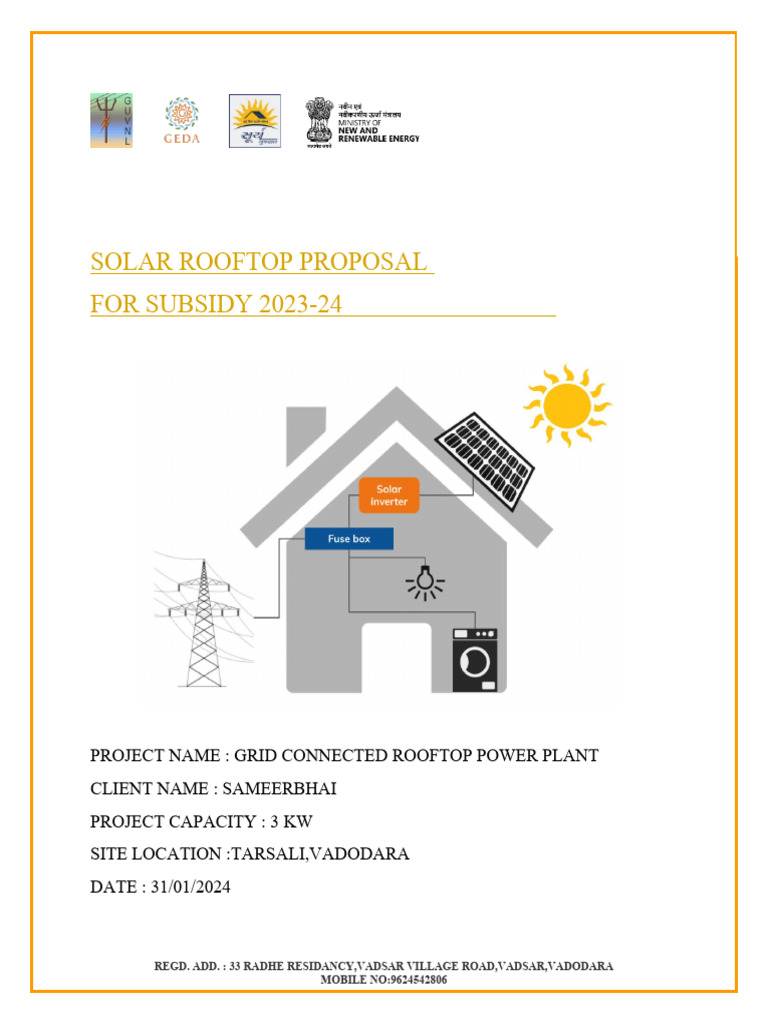 Shreeji Electrical | PDF | Solar Power | Photovoltaic System