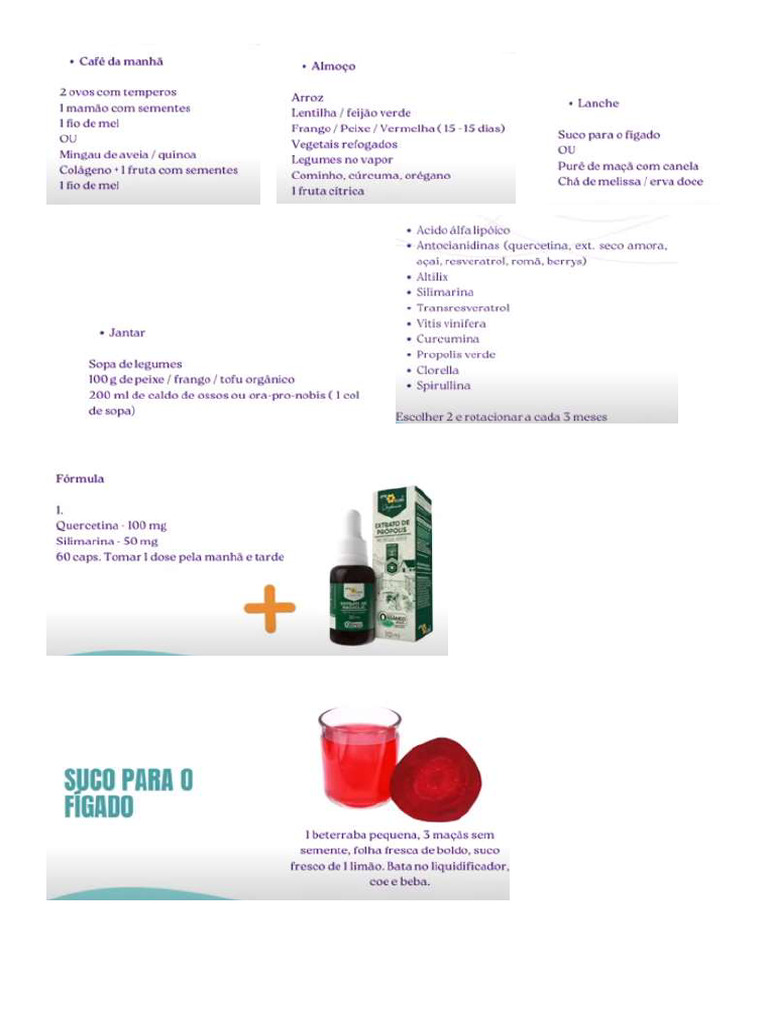 Alimento Detox Figado | PDF