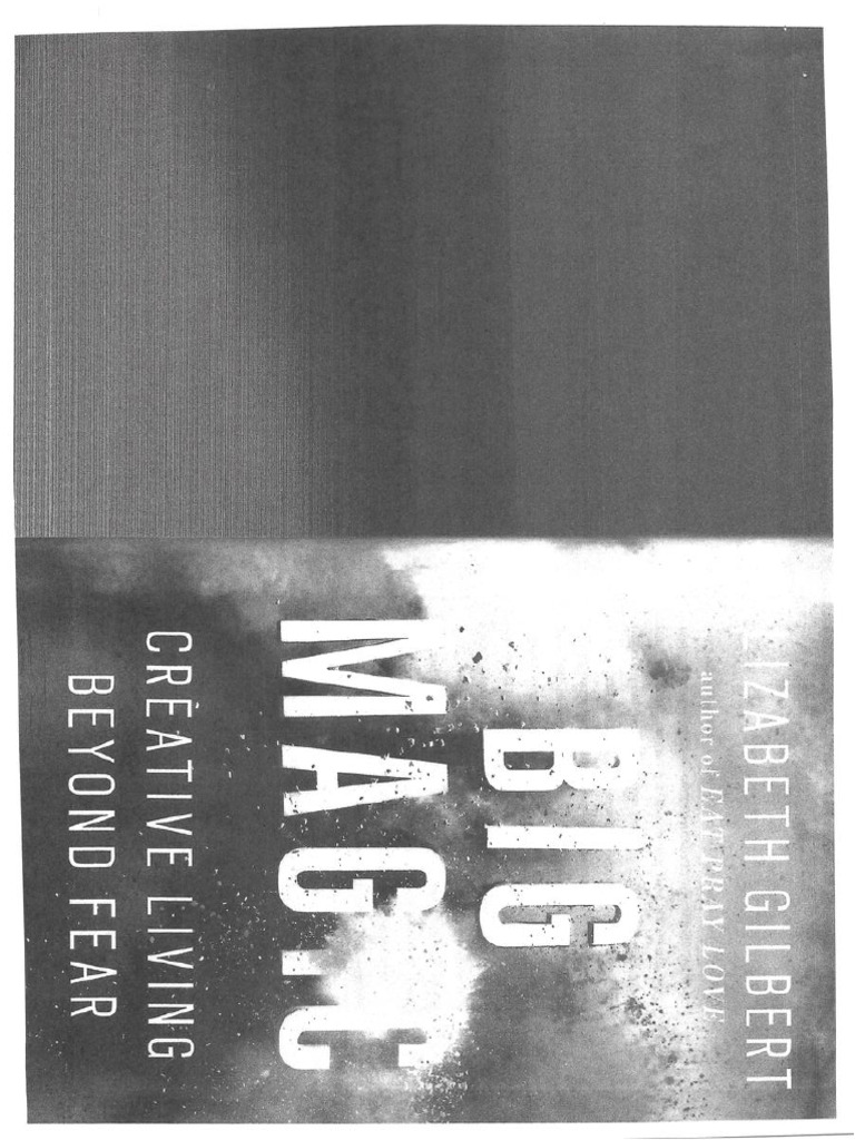 Big Magic PDF Free | PDF
