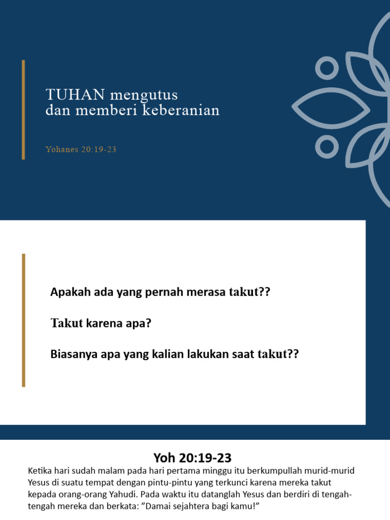 Tuhan Mengutus | PDF