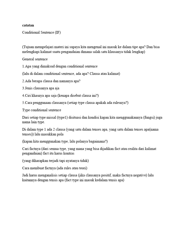 Catatan Kelompok 4 Grammar (3) | PDF | Sentence (Linguistics) | Verb