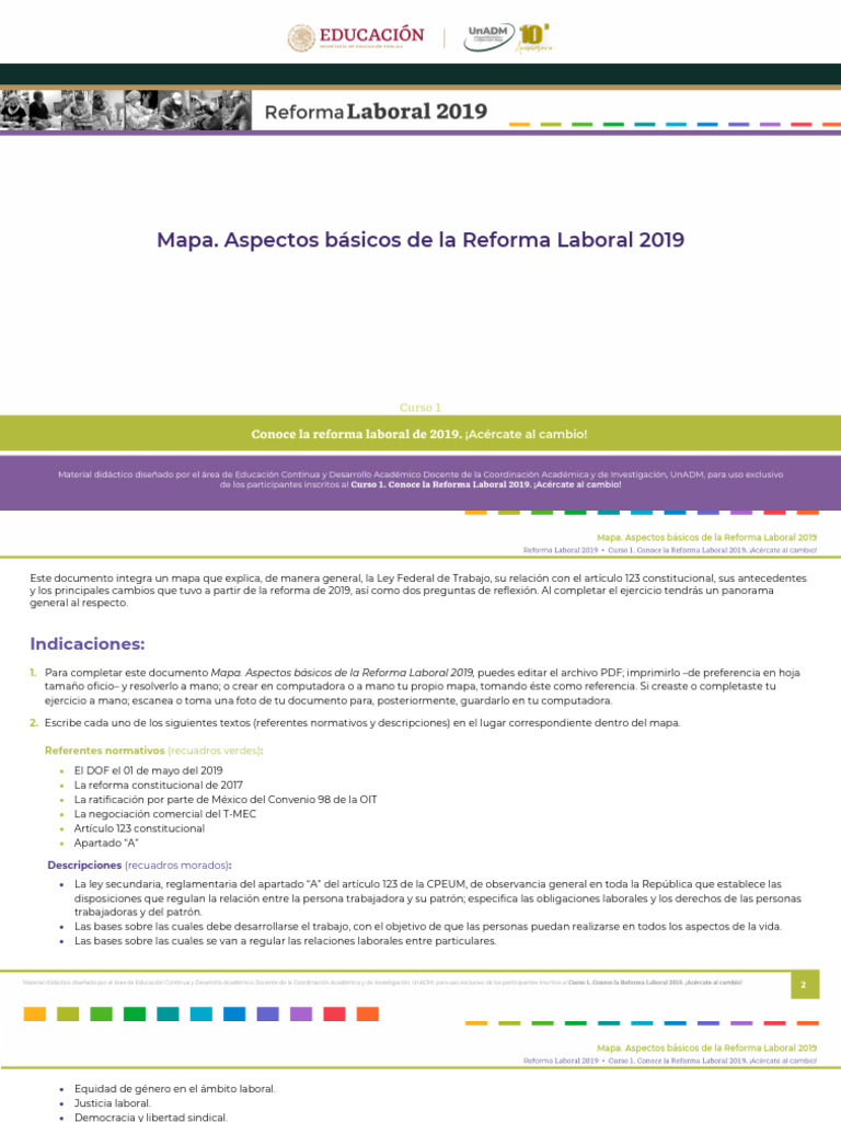 mapas (1) | PDF | Derecho laboral | Sindicato