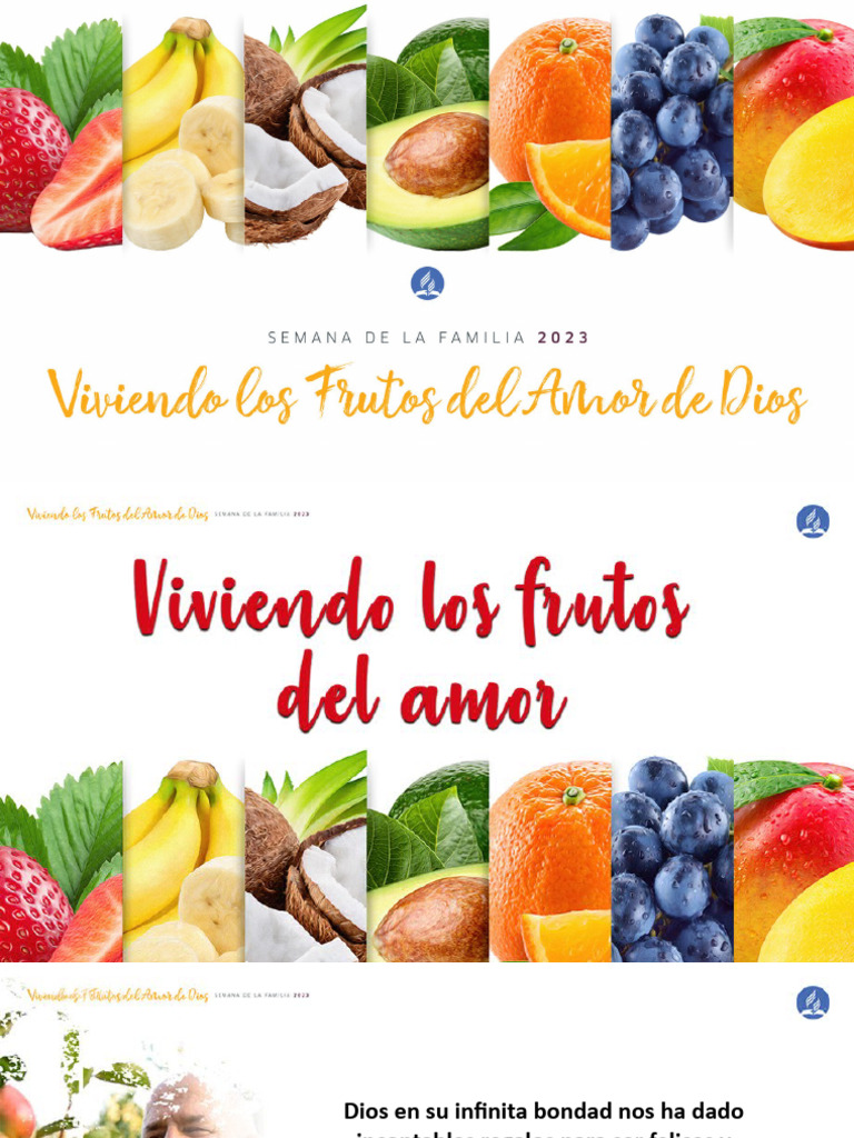 Frutos del Espíritu Santo en la Vida | PDF | Amor | Cristo (título)