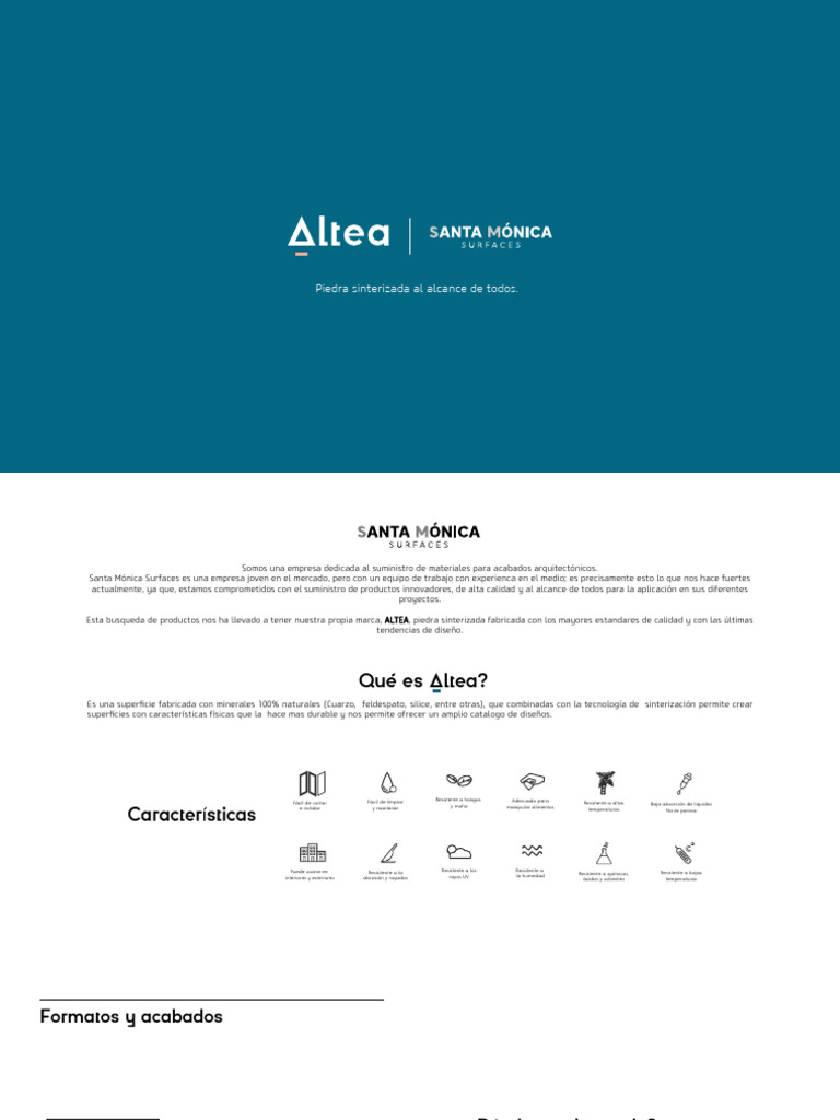 Catalogo Altea New | PDF | Materiales